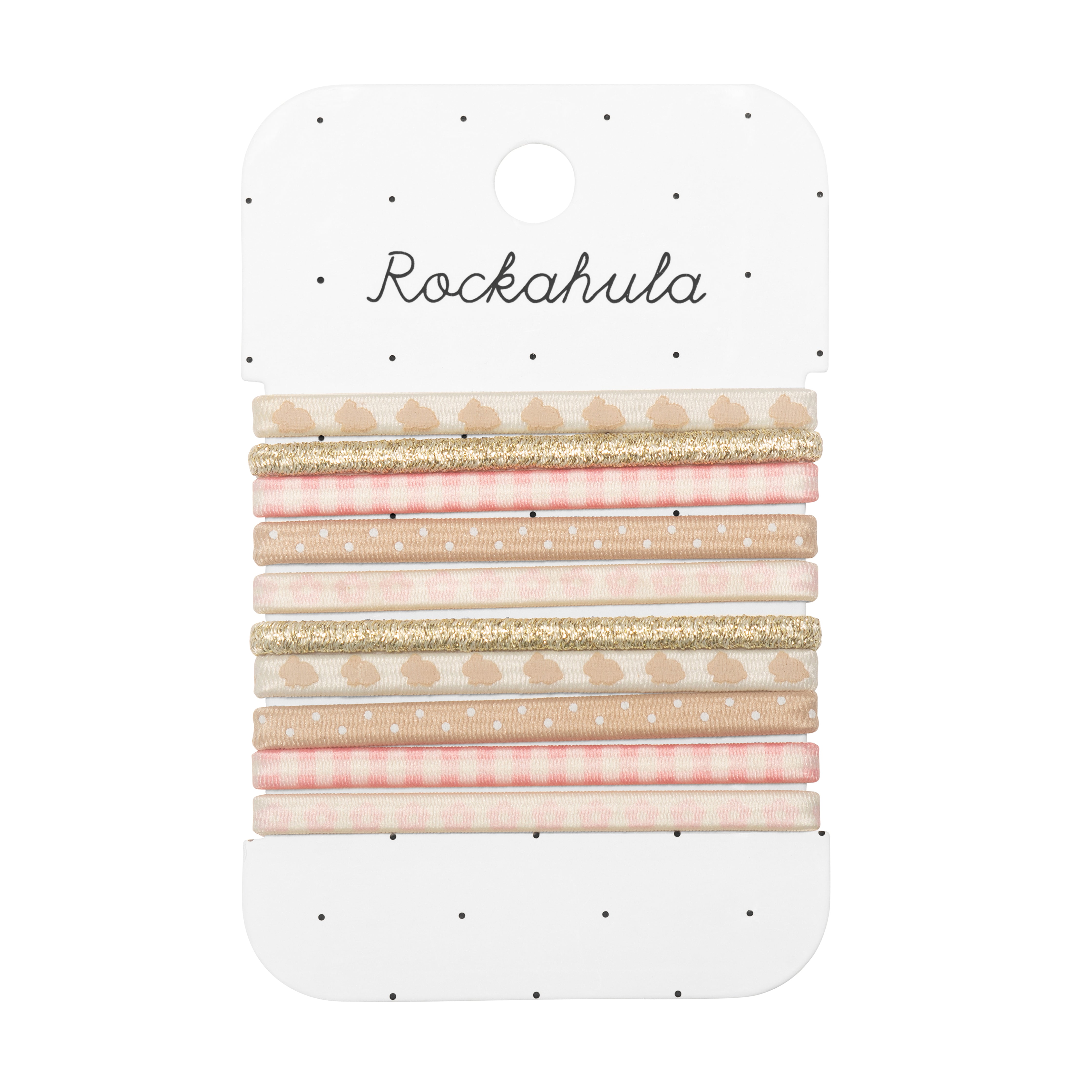 H2355P-Bunny Gingham Elastic Pony Pack | Pay ID