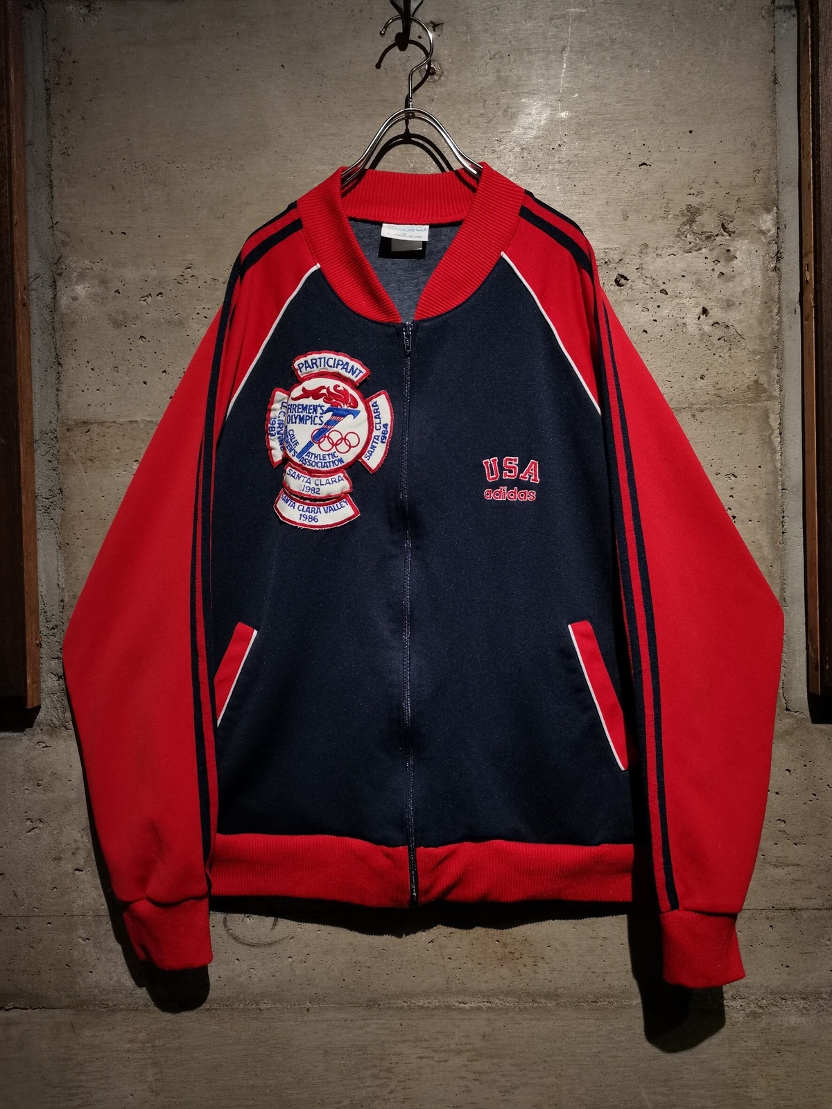 【Caka】"adidas" Patch Design Vintage Loose Track Jacket | Caka(カカ）下北沢古着屋 ...