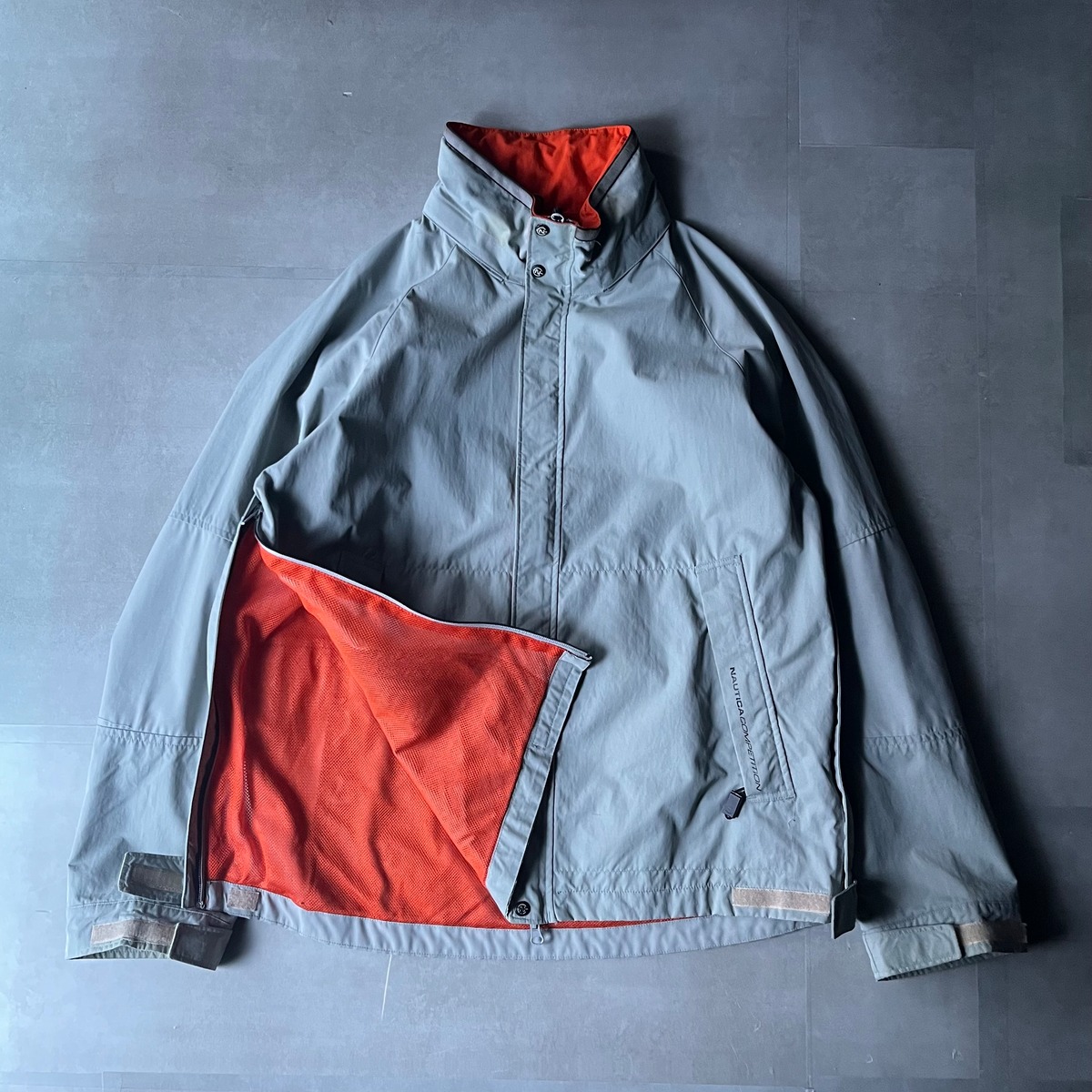 00s NAUTICA Competition mulch gimmick nylon jacket | gerbera clothing store