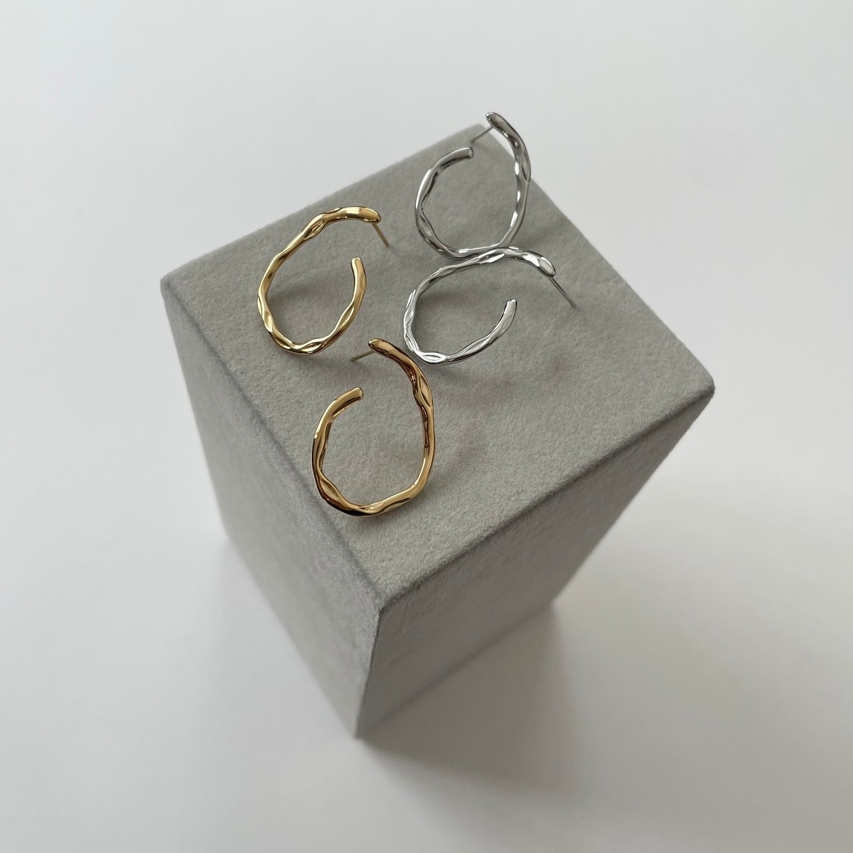 ring pierce ステンレスピアス | Showkey