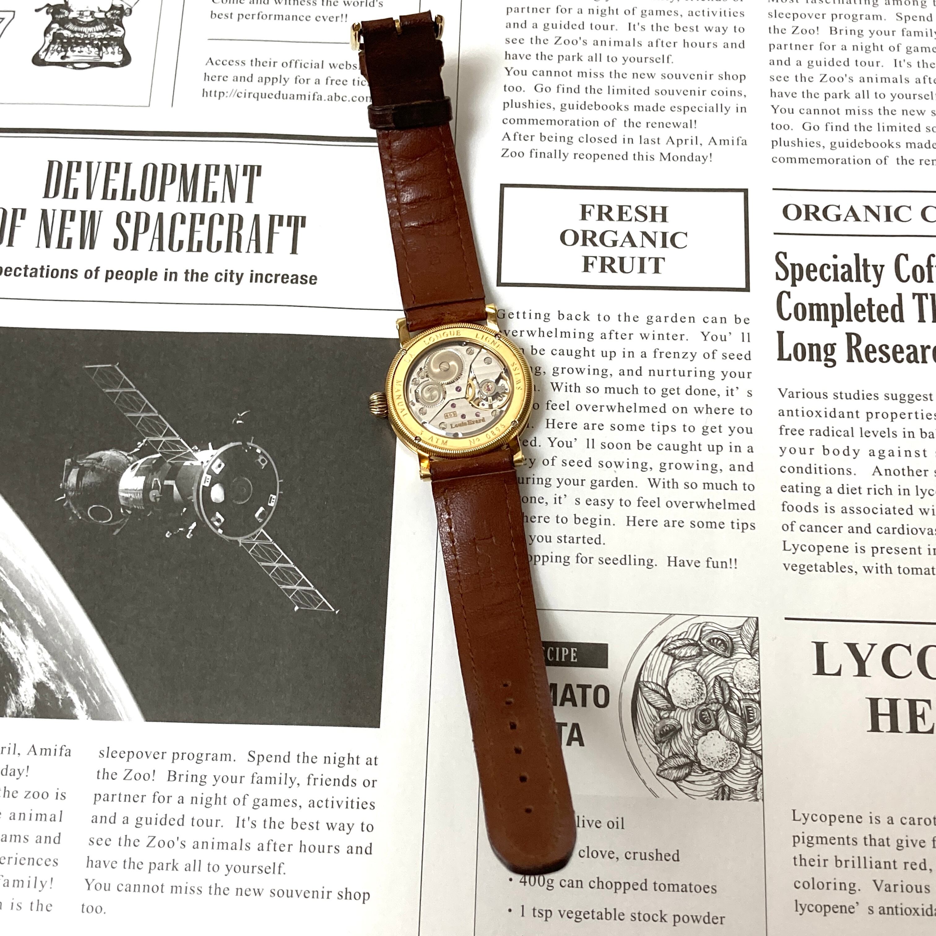 Used】Louis Erard ルイエラール ヴィンテージ 手巻き腕時計 Used】Louis Erard ルイエラール ヴィンテージ 手巻き腕時計