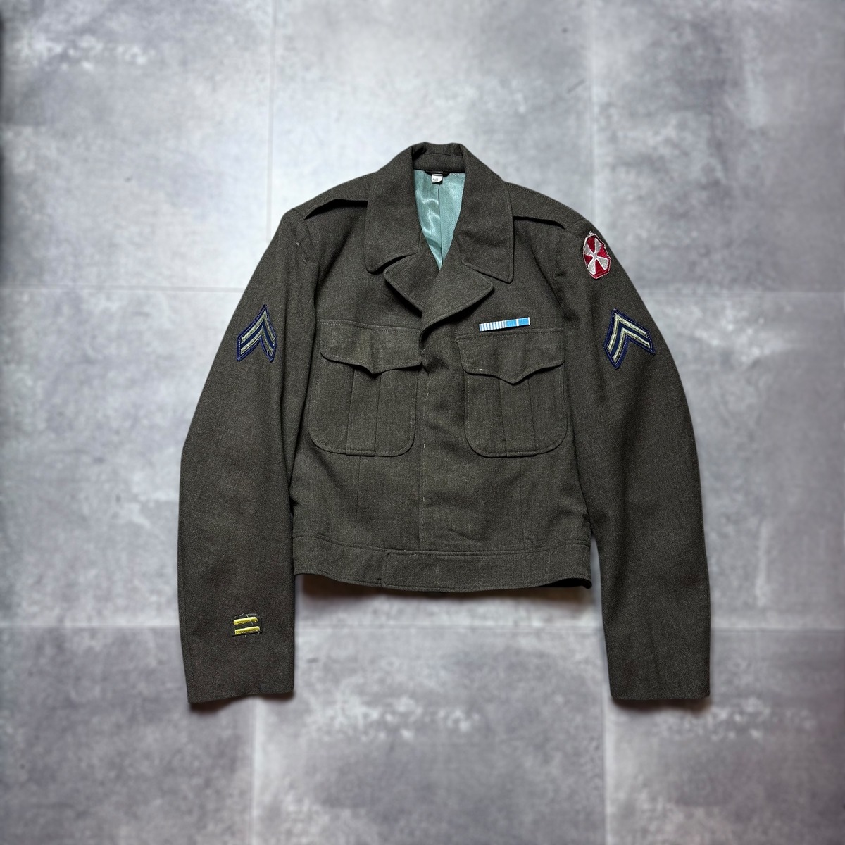 U.S.Army M1944 Eisenhower "Ike" jacket 38L In Olive Drab / 50s 米軍実物 アイク ...