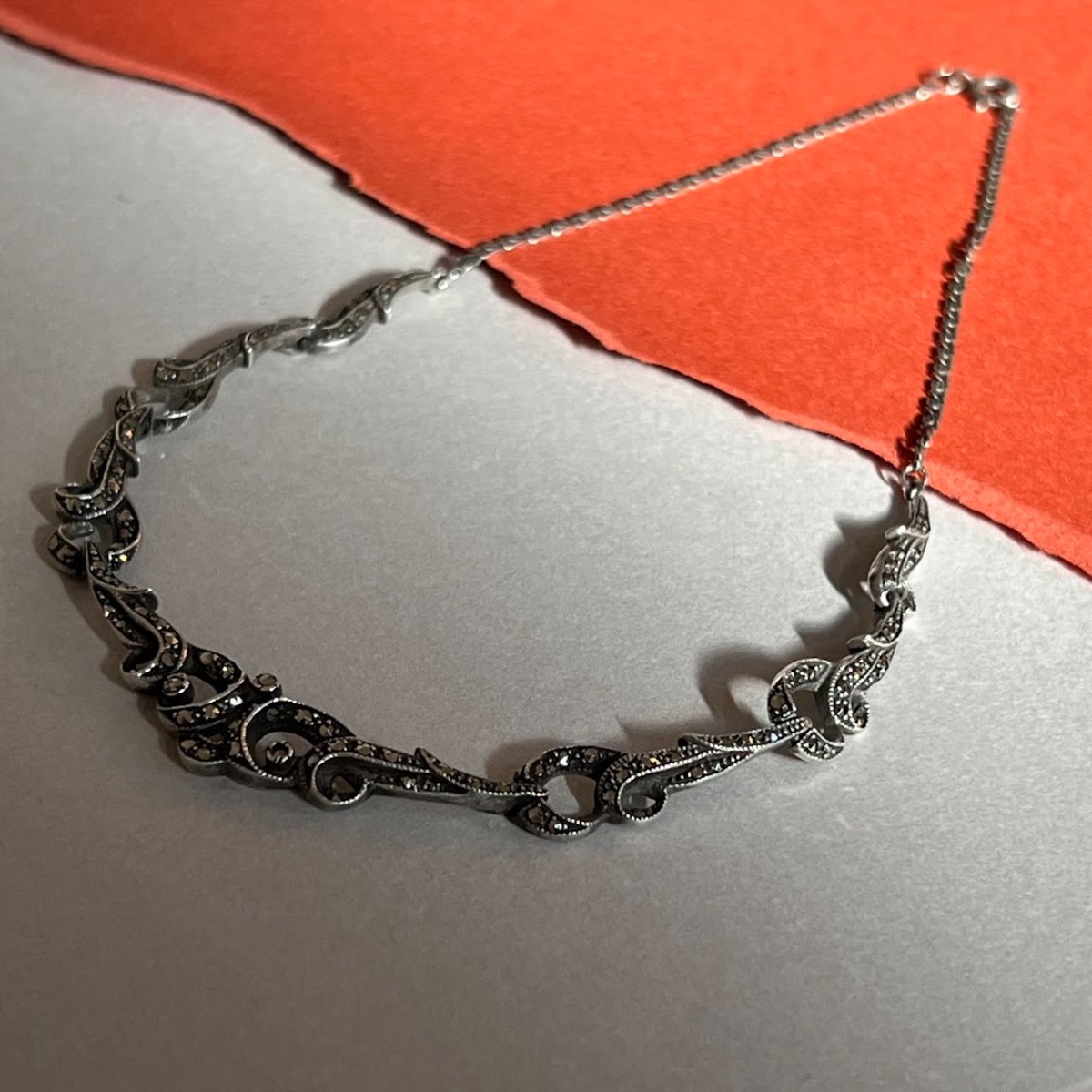 シルバー素材 ショート ネックレス 《N-0045》 | ModernLoop ユーズドアクセサリー専門店