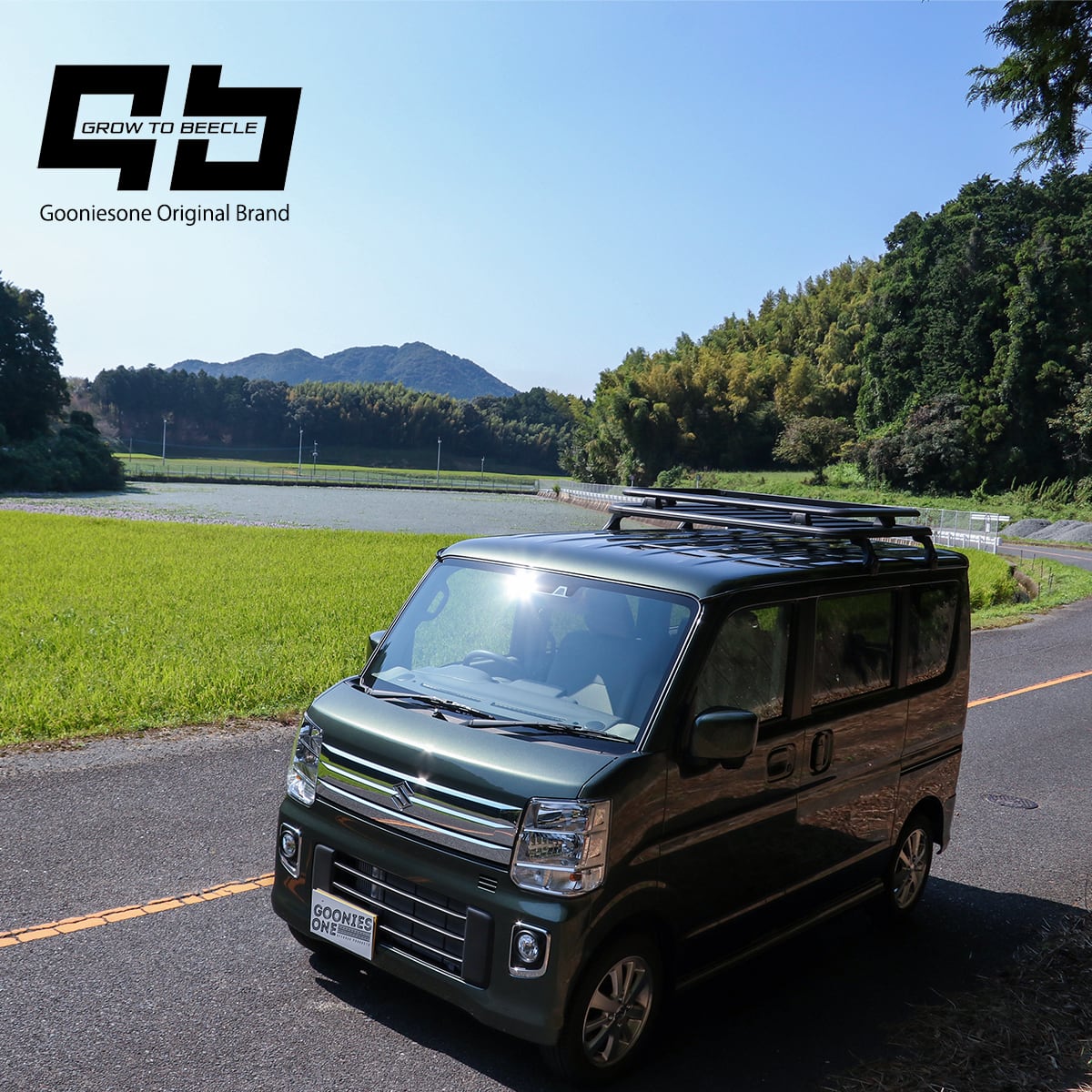 TERZO テルッツォ ベースキャリア1台分SET フット バー スズキ エブリィ エブリイワゴン H27 2〜 DA17V.W ハイルーフ EF4TM+EB6 【お年玉セール特価】