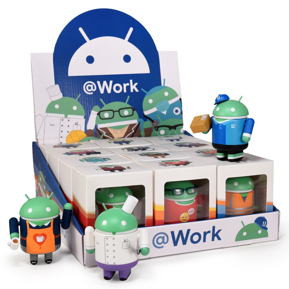 Android @Work (set of 12) by Andrew Bell | tomenosuke
