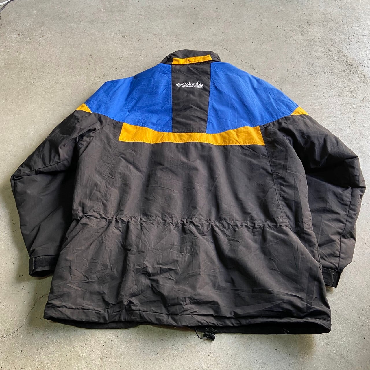 グッドカラー 90年代 Columbia コロンビア TECTONITE ハイネック マウンテンパーカー メンズXL相当 古着 90s ...