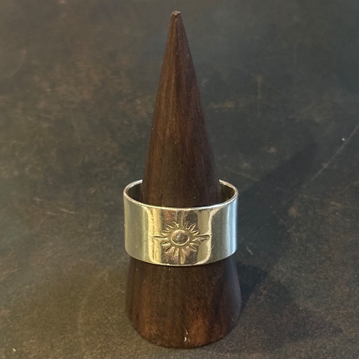 SILVER925 SUN CUTTING DESIGN WIDE RING/シルバー/リング | maryland_accessories
