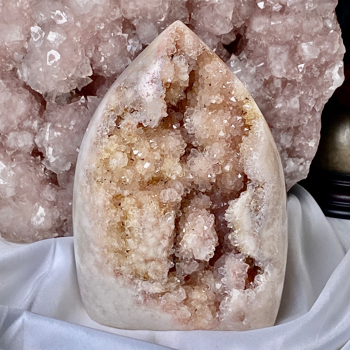 ピンクアメシストのフリーフォーム Pink Amethyst Freeform FF4033 | My Stellar Crystals