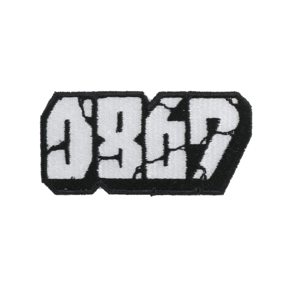0867 / Patch / Blockbuster / White × Black | 0867 Online Shop
