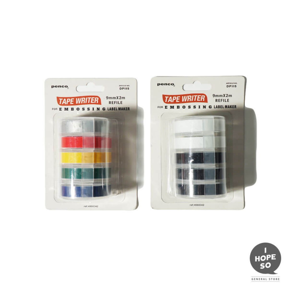 PENCO Embossing Label Maker Refill | I HOPE SO GENERAL STORE