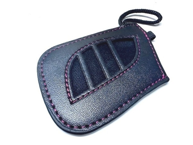 Lexus Smart Access Key Glove (Black Leather / Black Loop / Red ...