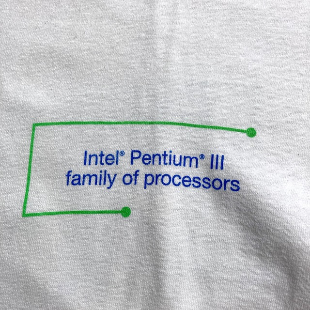 Intel” Pentium III xeon Promo T-shirt 90s 00s | PECHKAPECHKA
