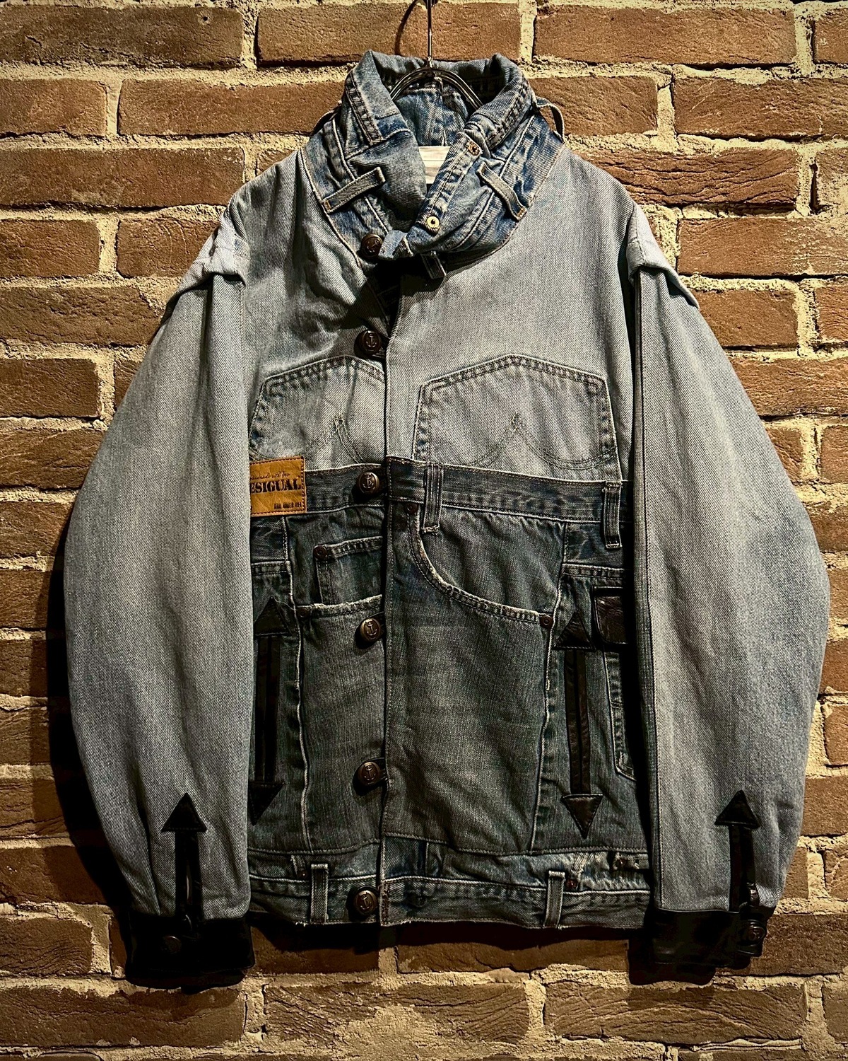 【Caka act3】Special Remake Swiching Denim Jacket | Caka(カカ）下北沢古着屋、セレクトショップ