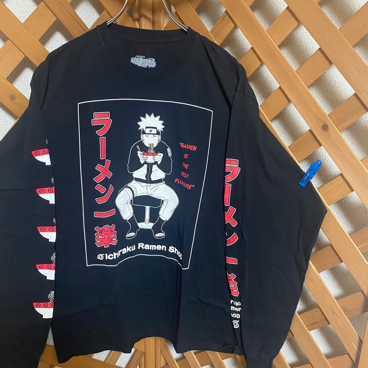 ナルト NARUTO ロンT ラーメン 一楽 アニメ 疾風伝 少年ジャンプ | LUCKY BASE 古着屋