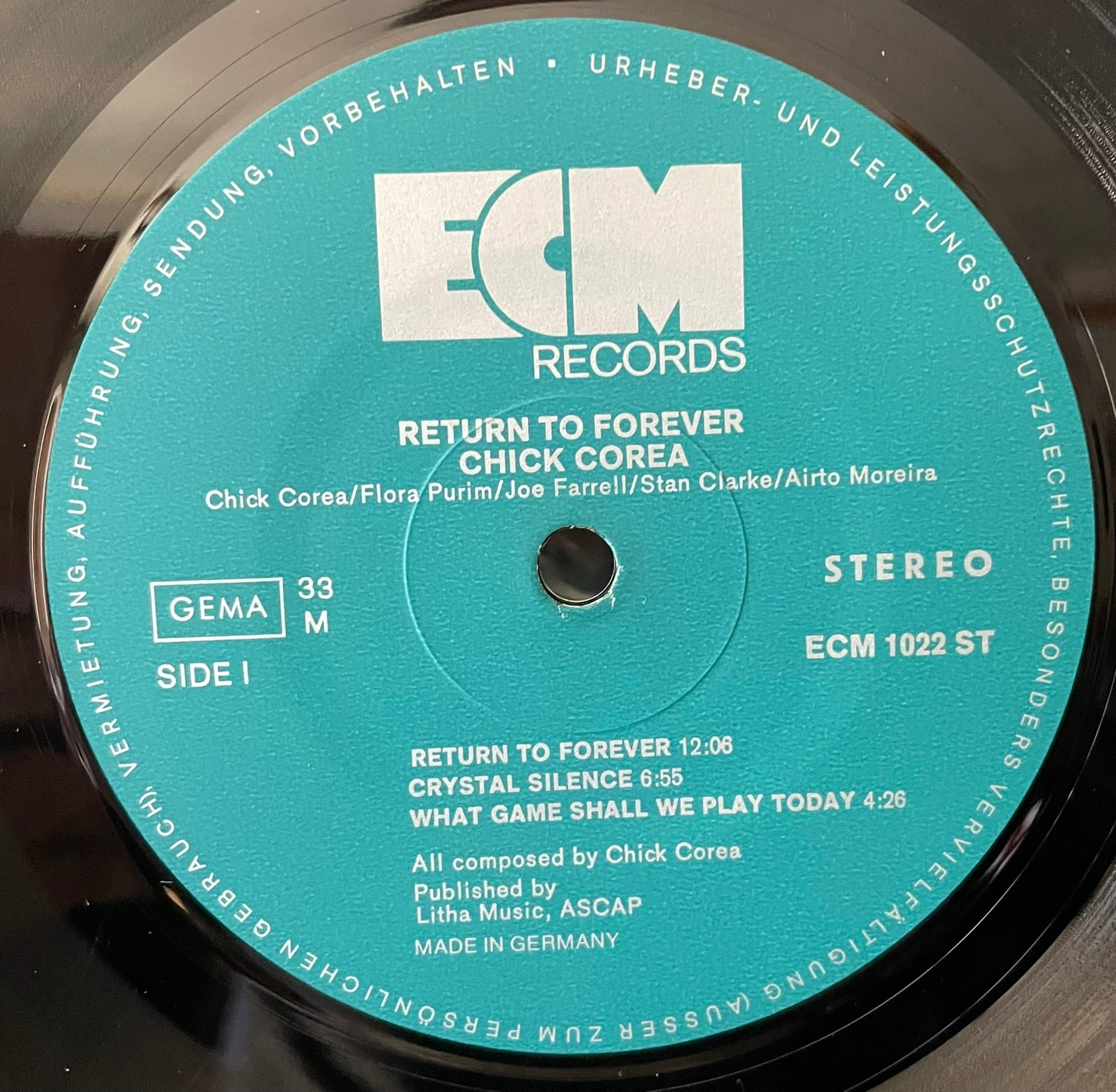 Chick Corea "Return To Forever" LP | EAD RECORD