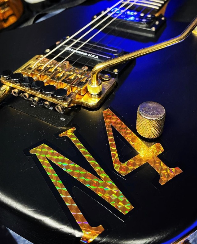 4N&AEステッカー製作/NUNO ヌーノ ワッシュバーン N4 | LEG MUSIC PRO.