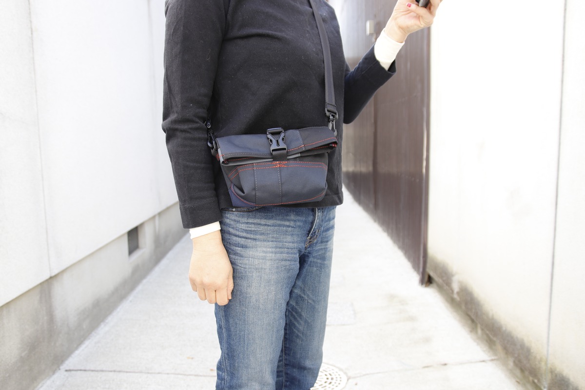 ポーチ/ノーマル 濃紺×黒 | Cosset-Bags official Online Shop