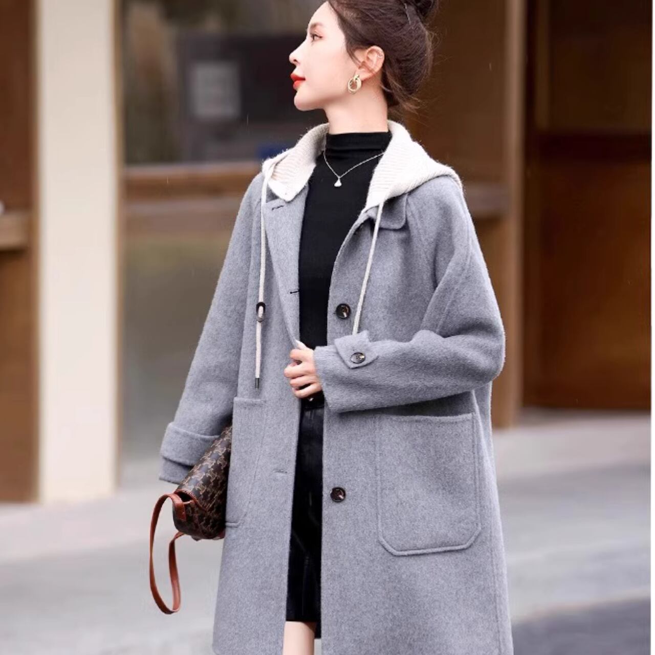 フード付きコート | Pay ID