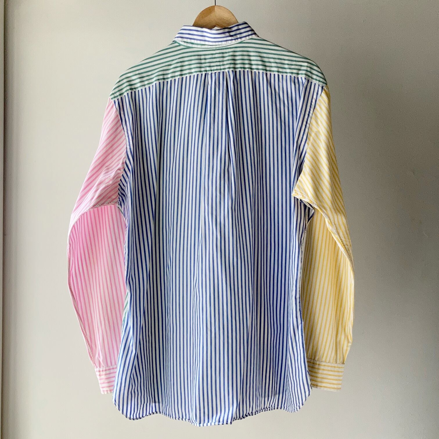 Ralph Lauren クレイジーパターン ストライプ L/Sシャツ SIZE L Ralph Lauren クレイジーパターン ストライプ L/Sシャツ SIZE L