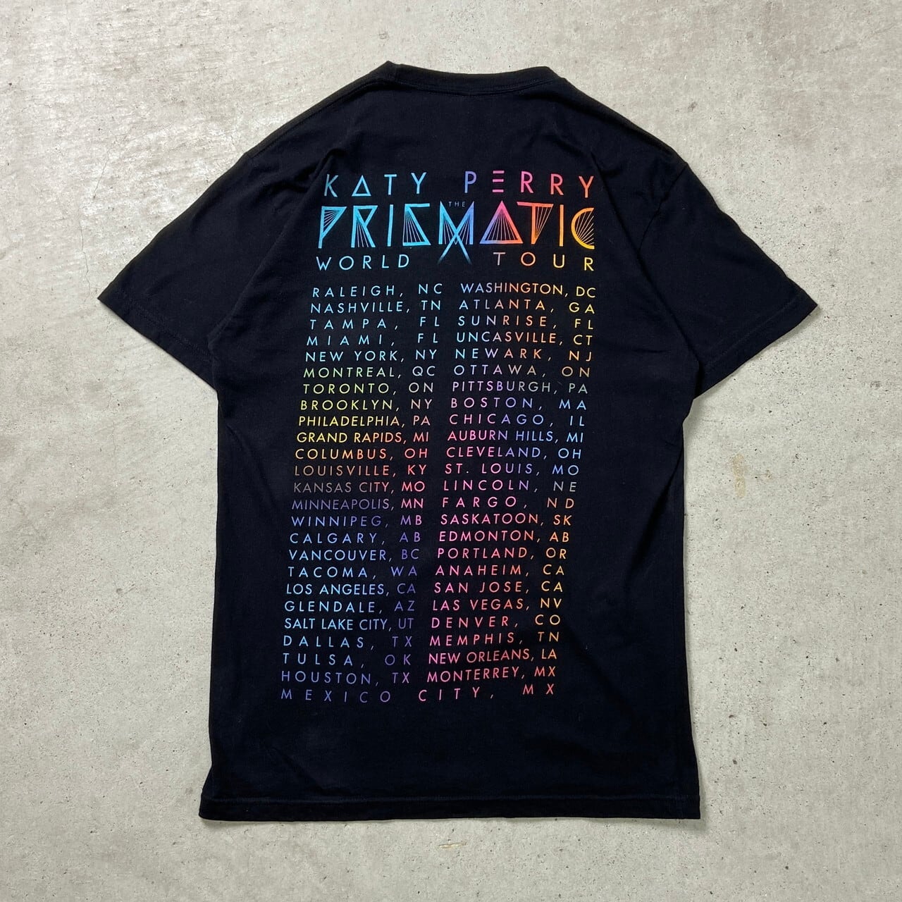 00年代 KATY PERRY ケイティペリー アーティスト ツアーT バンドTシャツ バンT メンズS レディース 古着 00s Y2K ...