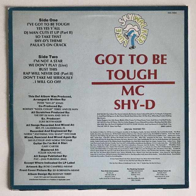 MC Shy-D - Got To Be Tough | goodolddays