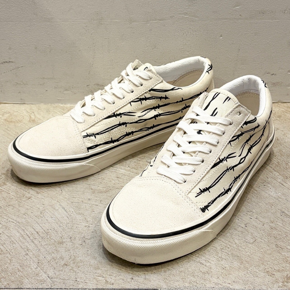 VANS AUTHENTIC SNEAKER BARBED WIRE WHITE | safarionline