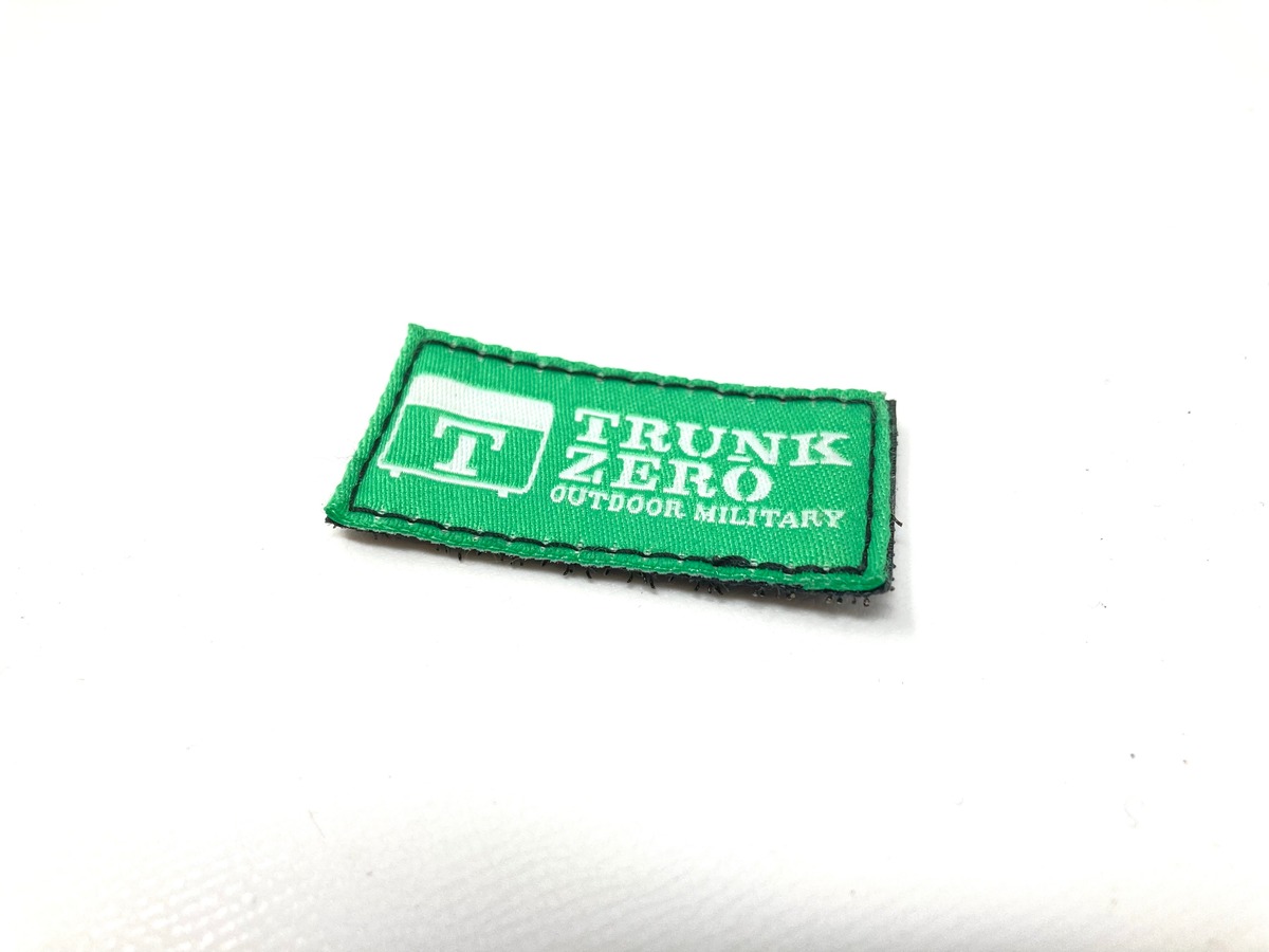 TRUNK ZERO（トランクゼロ）ベルクロワッペン | Outdoor Reuse