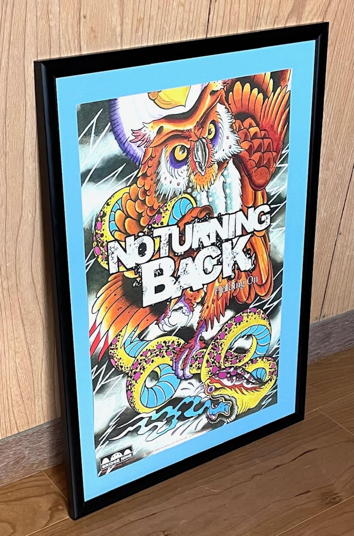 NO TURNING BACK Poster ノーターニングバック ポスター | discolor