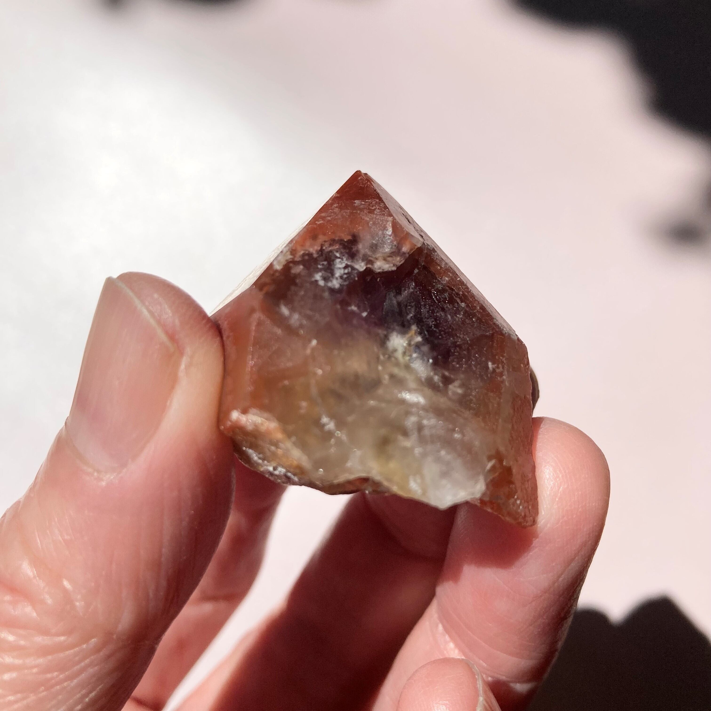 ブラジル・クリスタリナ産・レッドドリームコート レムリアン水晶 2個セット③ | M Minerale