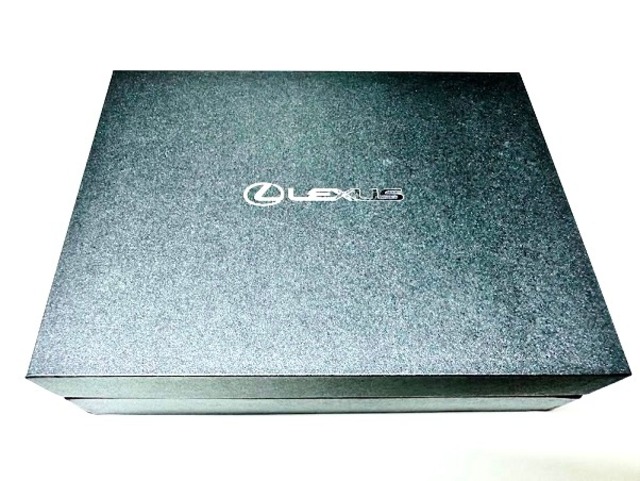 Lexus Premium Leather Key Folder with Red Smart Access Key Cover Kit ...