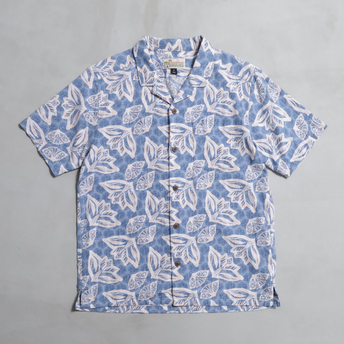 PATALOHA COTTON HAWAIIAN SHIRT (MEDIUM/GOOD CONDITION) | Tiny Place