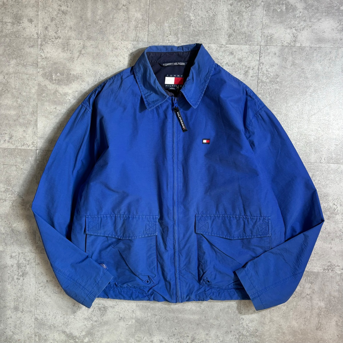 90's TOMMY Logo Dylon Jacket | tunnel vintage