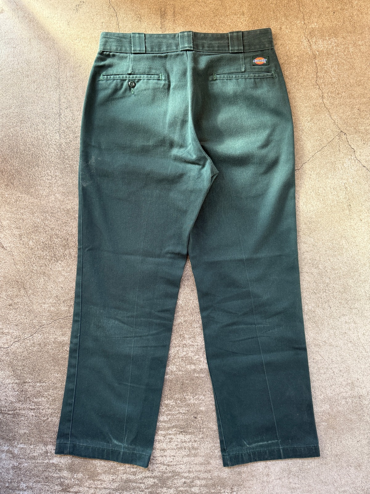 MADE IN MEXICO / 90s Dickies work pants / green fade | SOMEHOW GOOD SHOP
