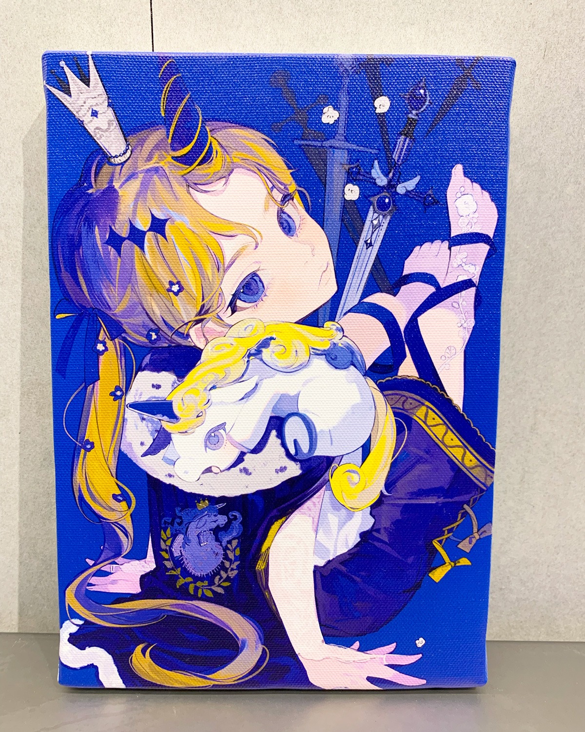 【ぽん豆°】ミニキャンバス4 | ACG_Labo Shop