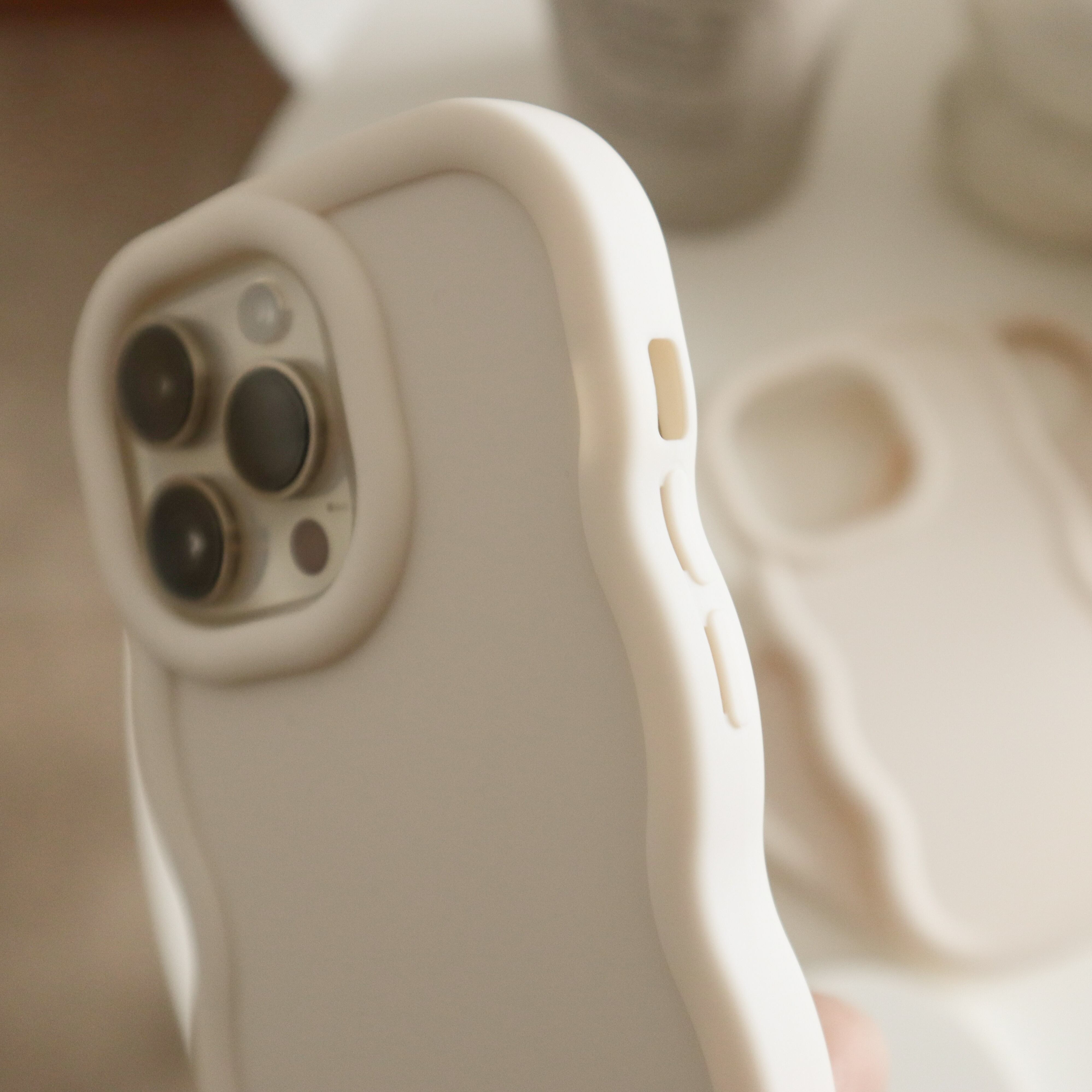 [ phone case ]white wave | brouun