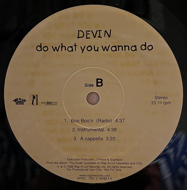 Devin The Dude - Do What You Wanna Do / Boo Boo'n (12") | oleo Records