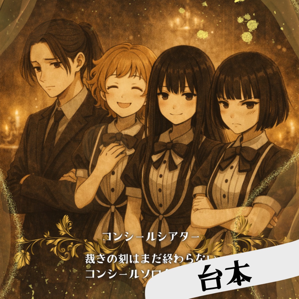 【台本】裁きの刻はまだ終わらないコンシールソロ台本第一弾【PDFでお渡し】 | ココドル通販サイト