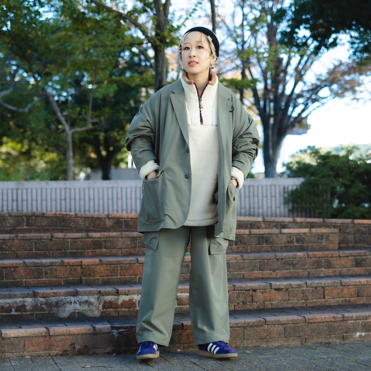 -sample-【Tec UNIVERSAL STYLE WEAR】Tec set up(g.khaki) | olaf