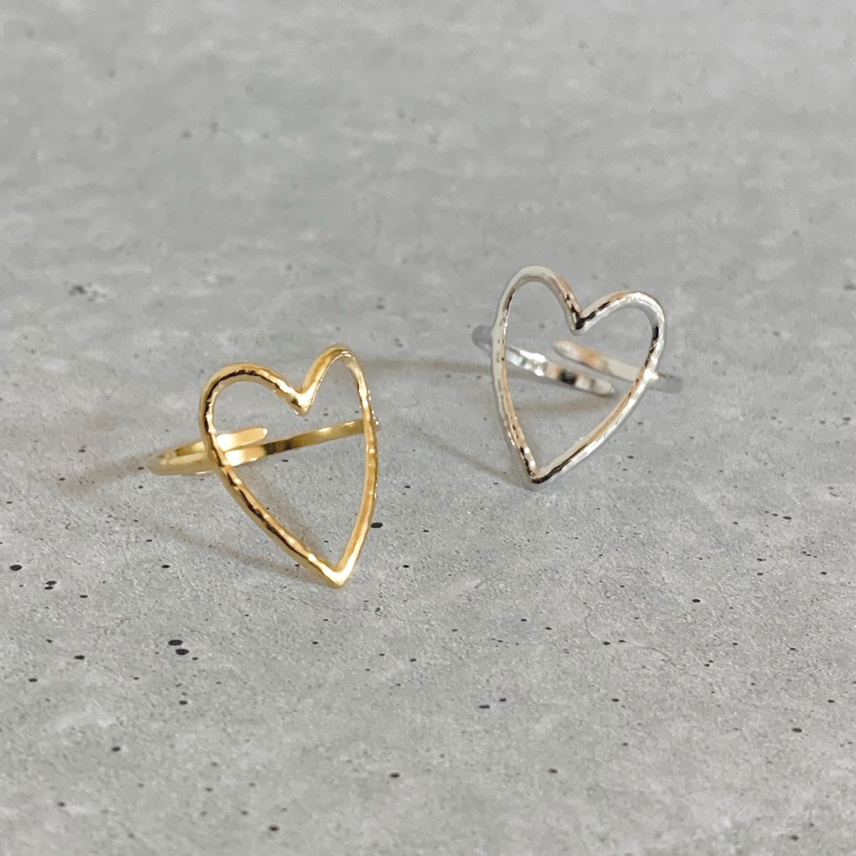 open heart ring | Anule アクセサリーショップ