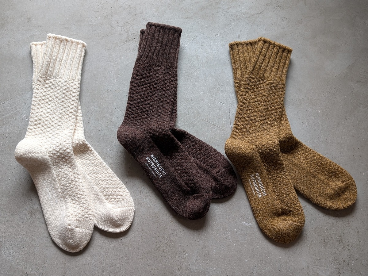 ウールコットンブーツソックス | NISHIGUCHI KUTSUSHITA | inoya | Basic Life Store いつまでも愛される 日常の定番を集めたライフスタイルショップ