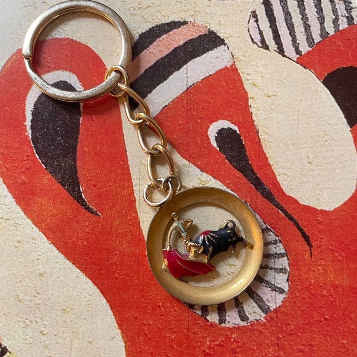 コリーダ スペイン キーホルダー 《Z-0006》 | ModernLoop ユーズドアクセサリー専門店