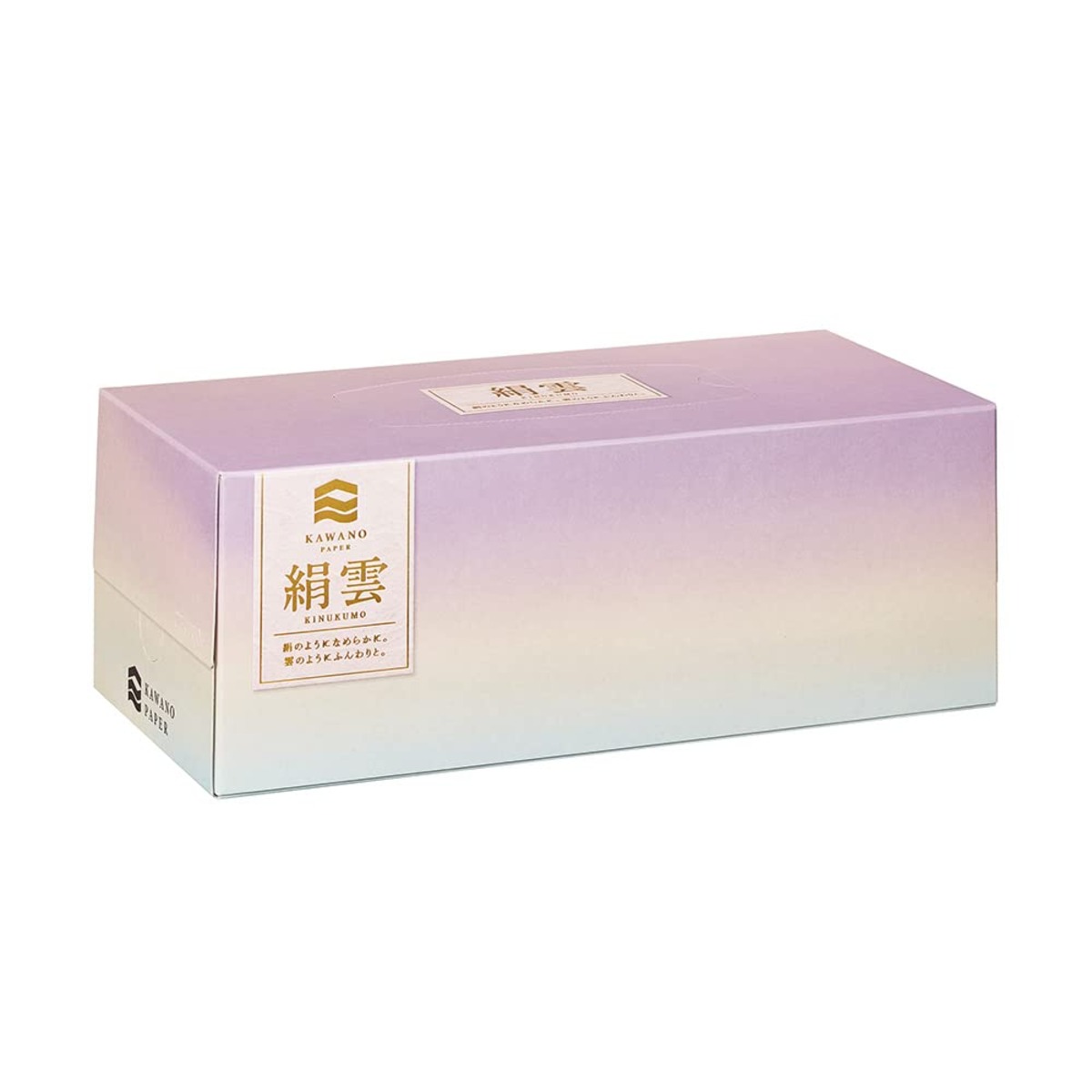 河野製紙 絹雲 新保湿ティシュ 3枚重ね 130組 1個 | vvv Cat*