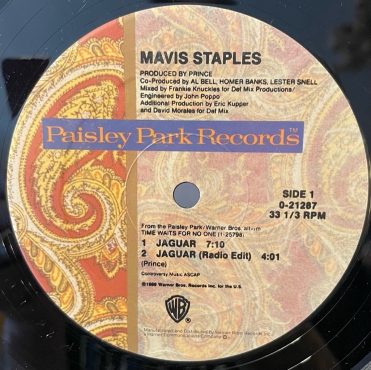 Mavis Staples "Jaguar" 12" | EAD RECORD