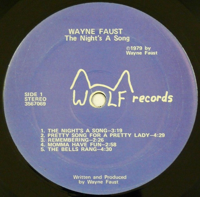 Wayne Faust / The Night's a Song | SONOTA records
