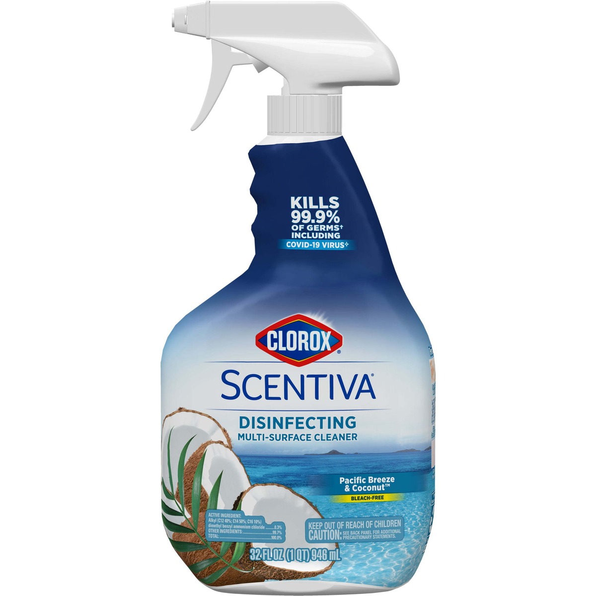 Clorox Scentiva Multi Surface Cleaner Pacific Breeze & Coconut | ABCD ...