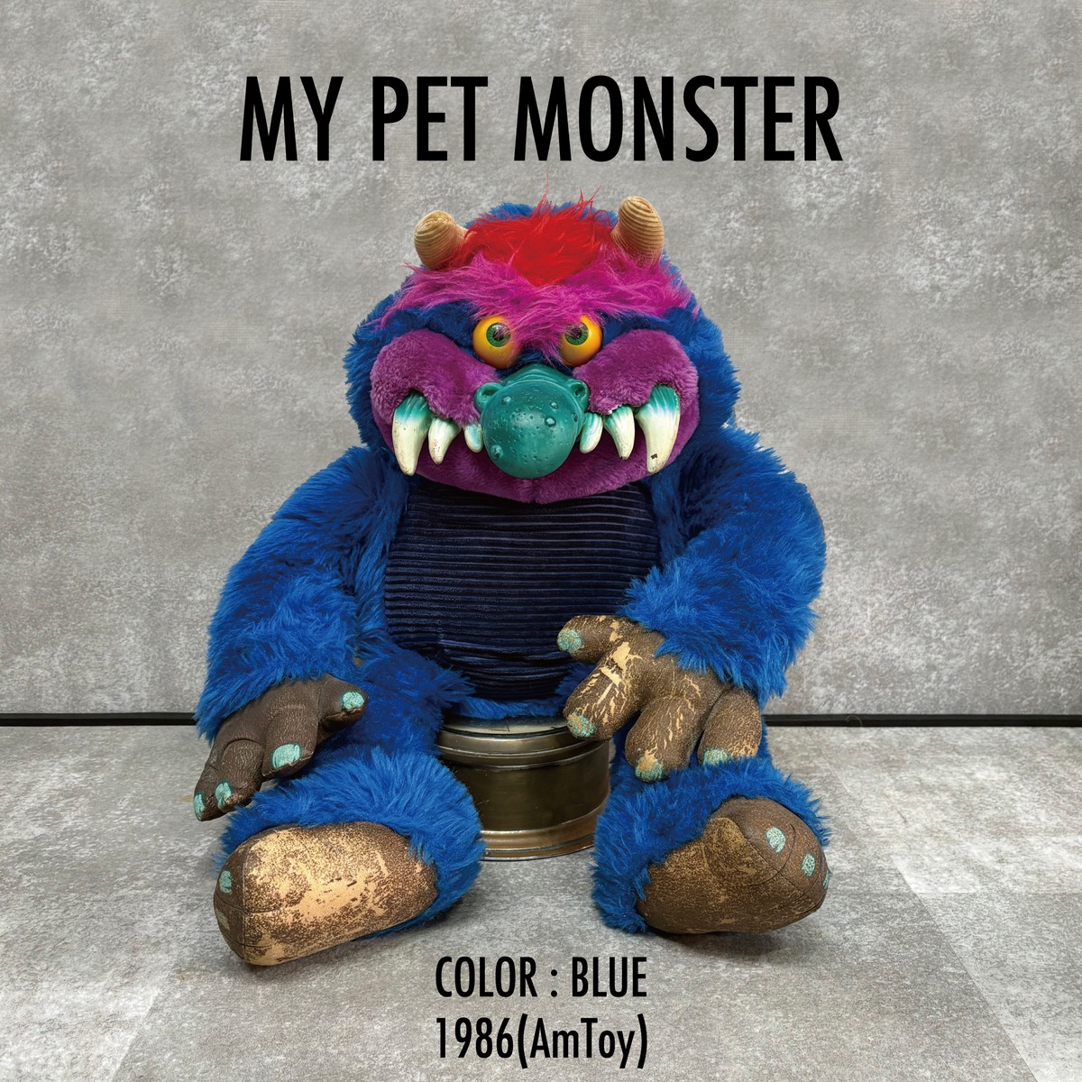 80s 『MY PET MONSTER』Plush Toy -Original Ver.- | Ridiculous Area