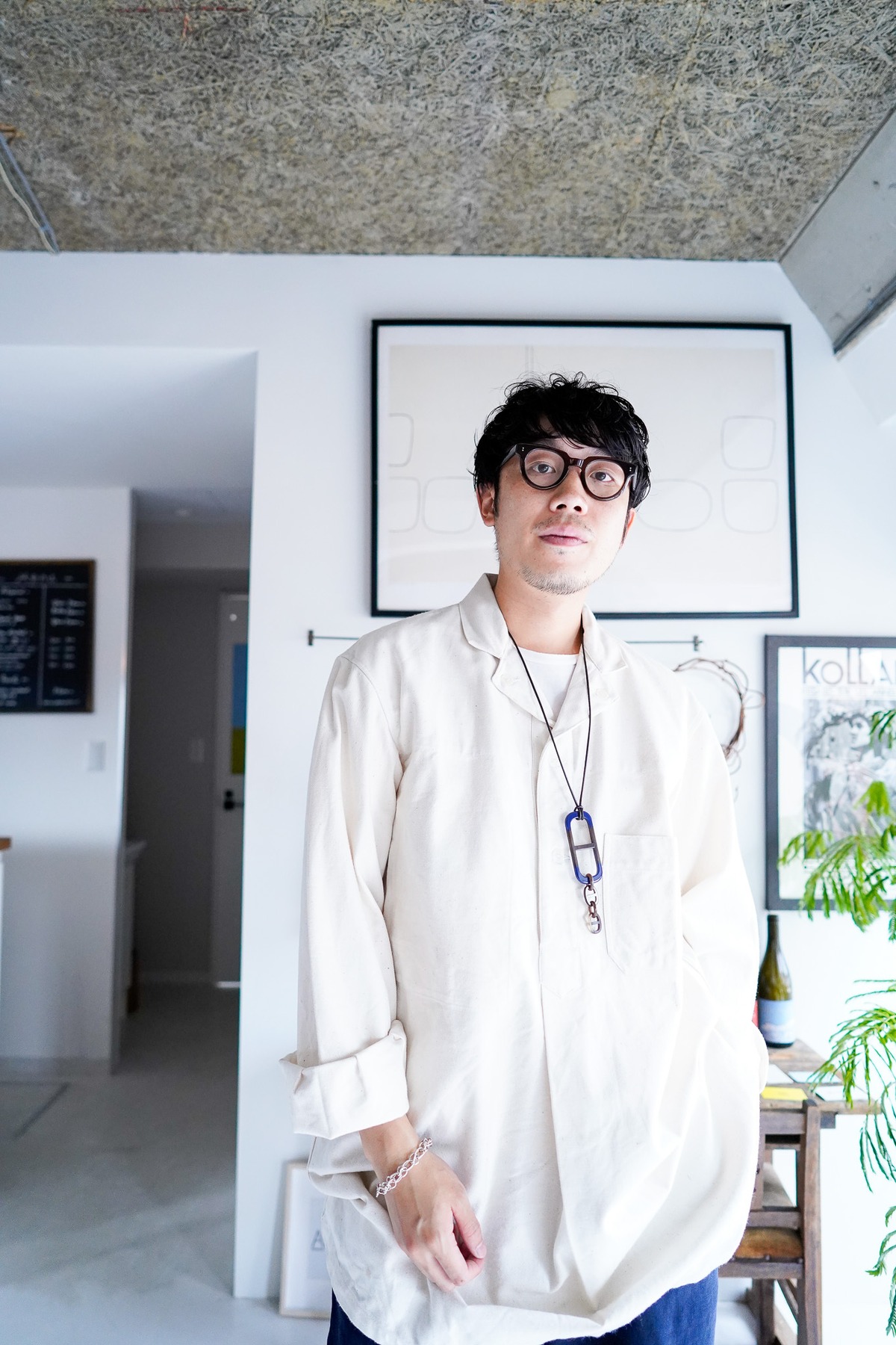 【1950s, Deadstock】"French Butcher" Cotton Twill Over Smock/ 990 | from ...