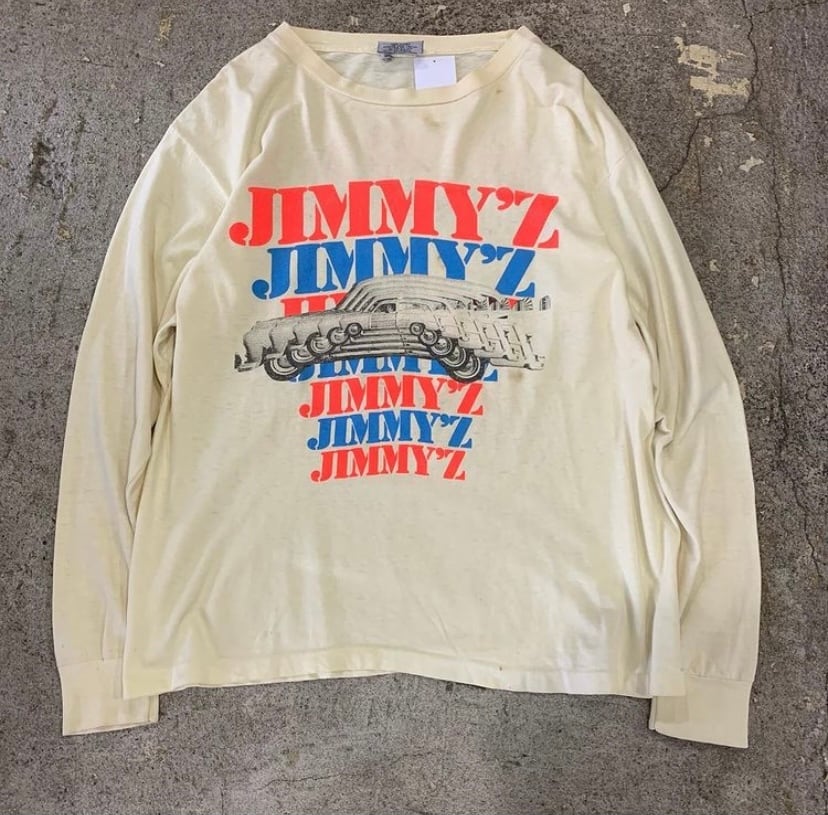 80s JIMMY'Z L/S T-shirt | What’z up