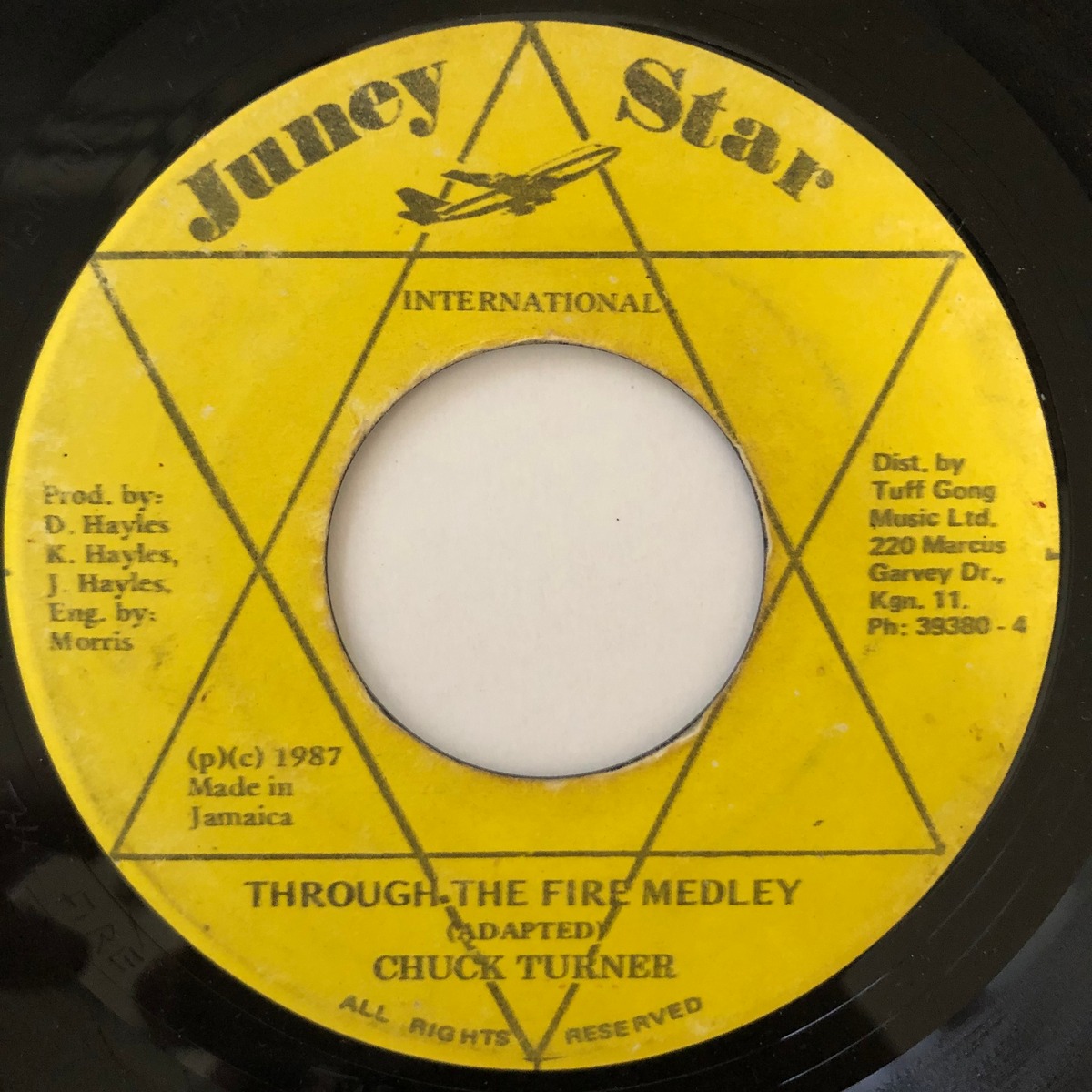 Chuck Turner - Through the Fire Medley【7-20687】 | Jamaican Soul