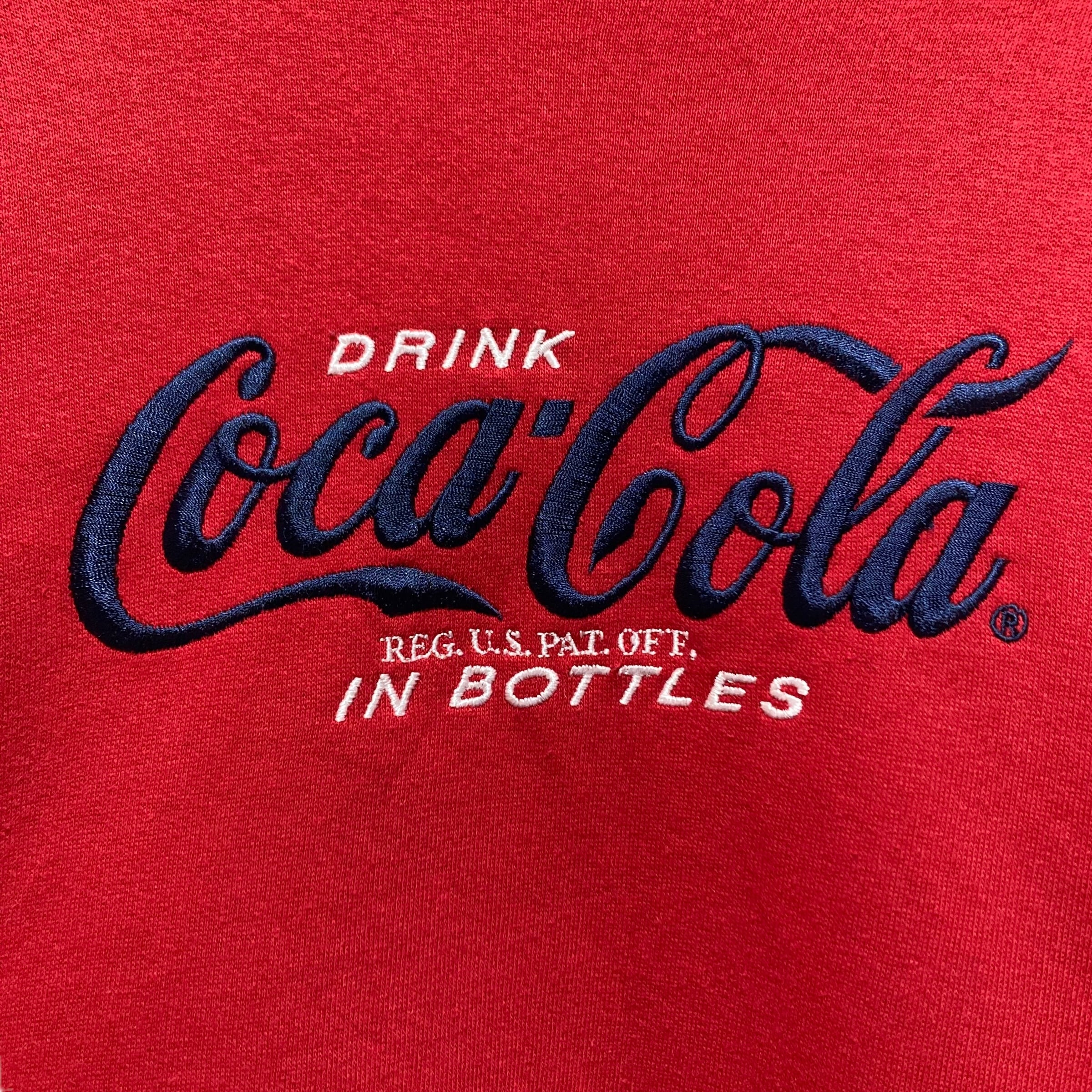 “Coca-Cola” Embroidery Sweat Shirt | RENGA CLOTHING STORE